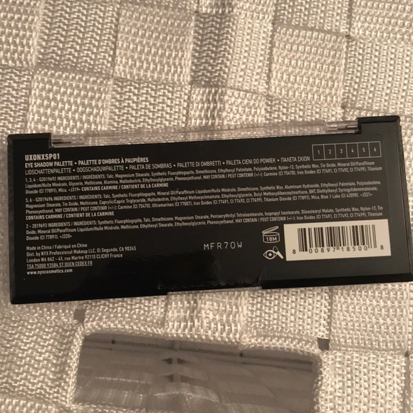 NYX | Makeup | Ulta X Nyx Eyeshadow Palette | Poshmark